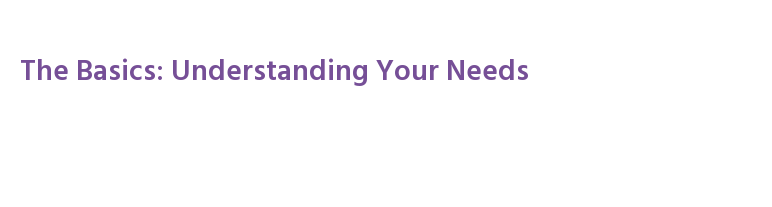 The Basics: Understanding Your Needs – Nikola's Bakery